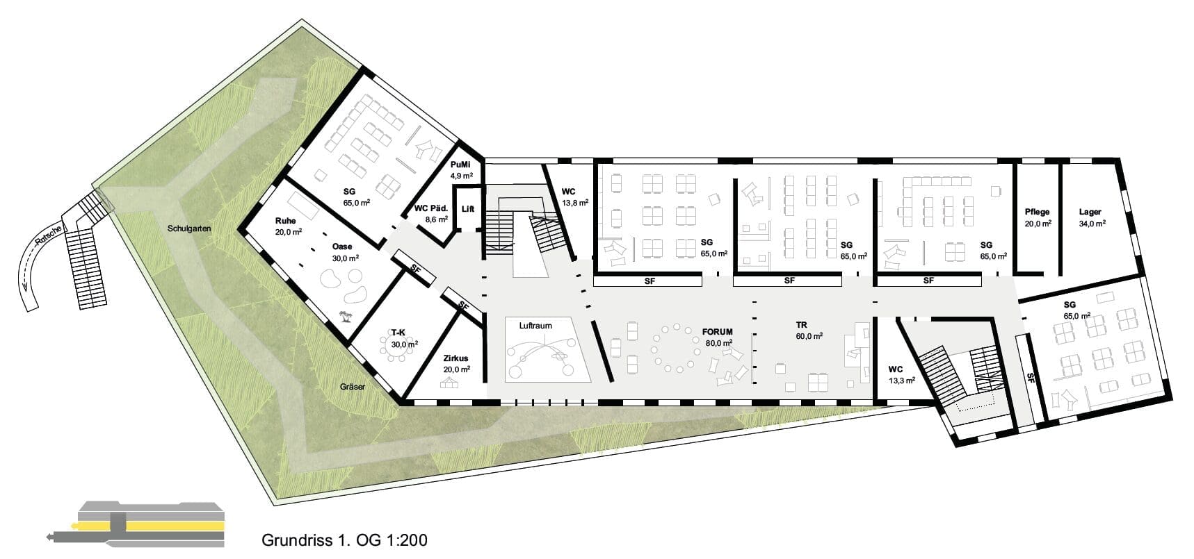 Grundschule Hedwigstraße | TSSB Architekten