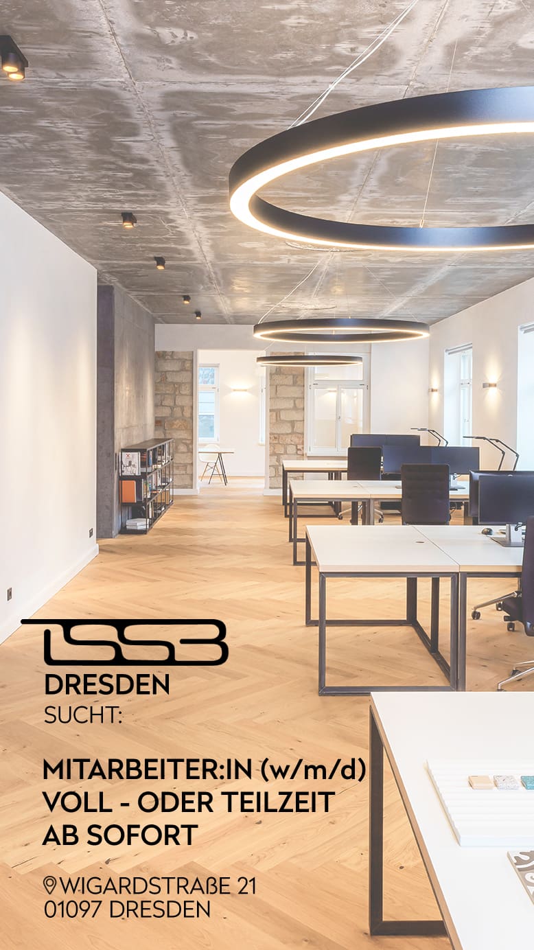 OPEN POSITION: ARCHITEKT:IN DRESDEN | TSSB Architekten